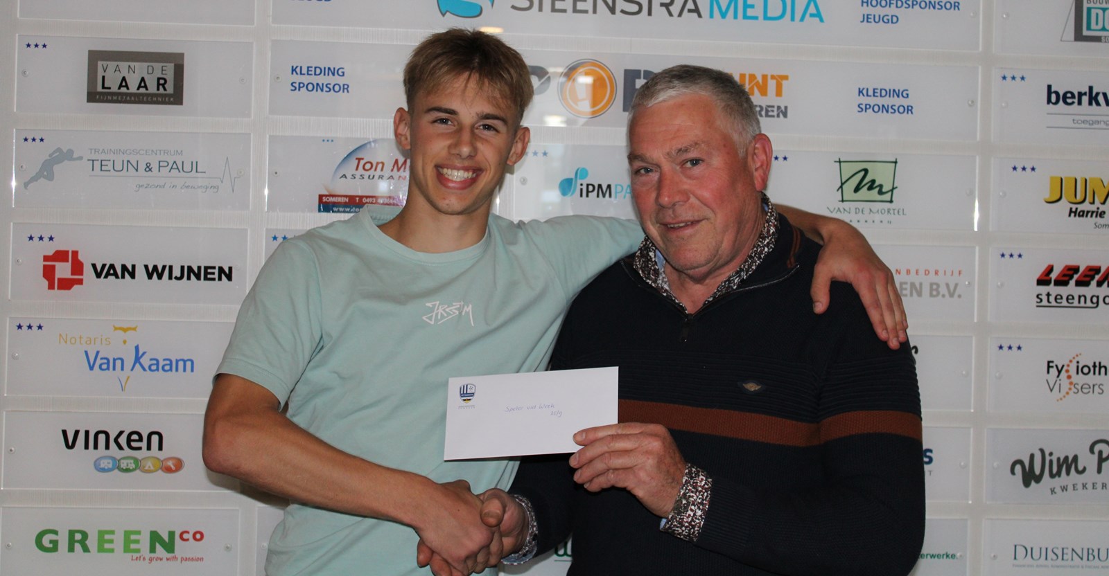 Kevin van de Voort Speler van de Week tegen EHC/Heuts - SV Someren