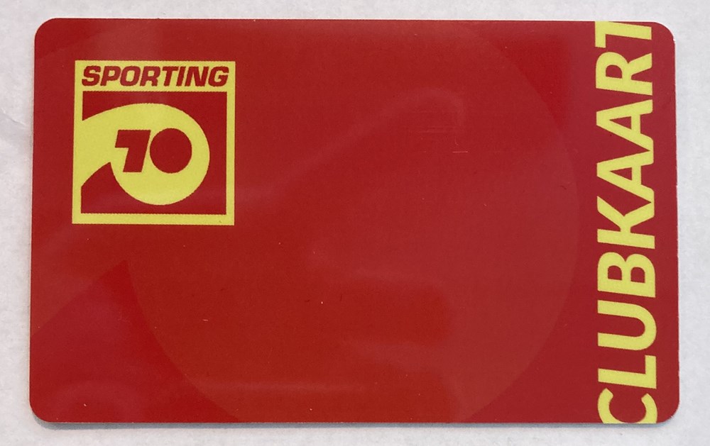 Clubkaart - Sporting '70