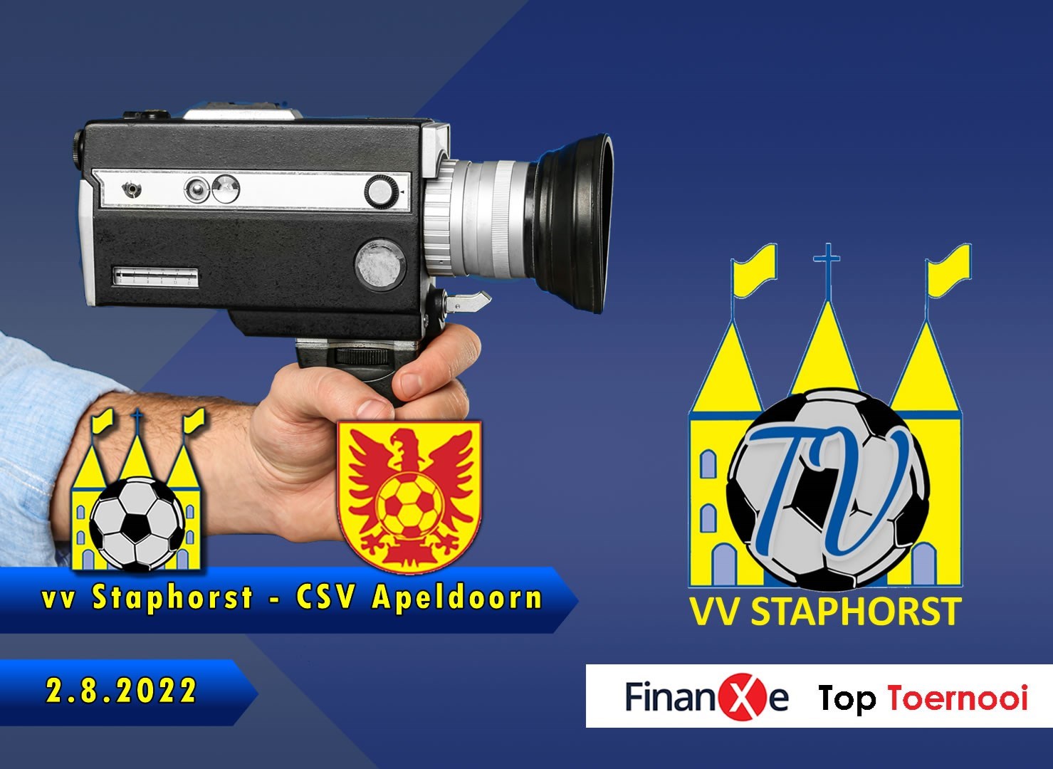 vv Staphorst TV - CSV Apeldoorn *UPDATE* Interview - vv Staphorst