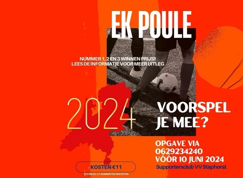 EK-poule 2024 - vv Staphorst