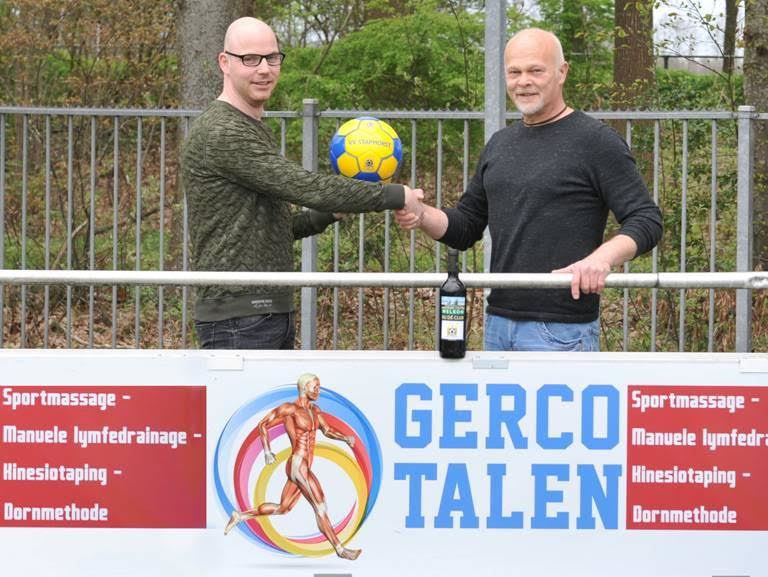 Gerco Talen Sportmasage nieuwe sponsor vv Staphorst - vv Staphorst