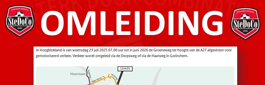 Viaduct Groeneweg ligt er een jaar uit - SteDoCo