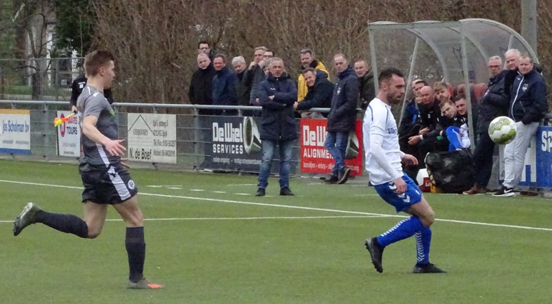 Blessuretijd kost SVS'65 de zege in topper tegen Herovina - S.V.S.'65