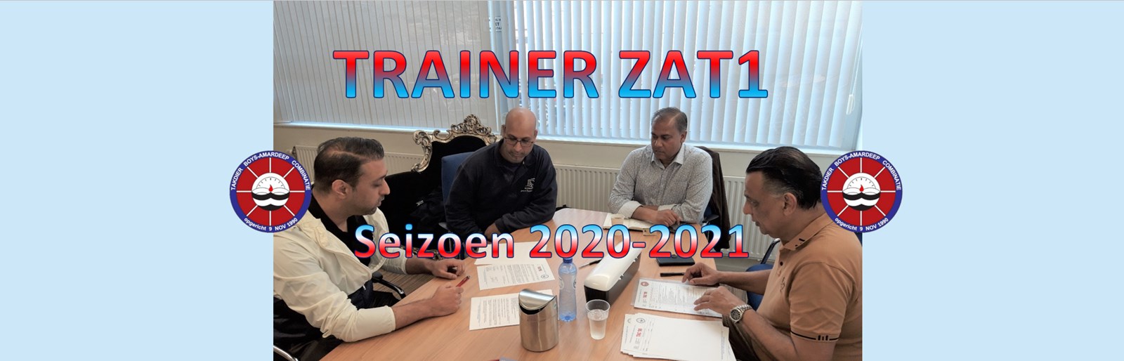 Aanstelling Hoofdtrainer TAC'90 Zaterdag 1 - TAC '90