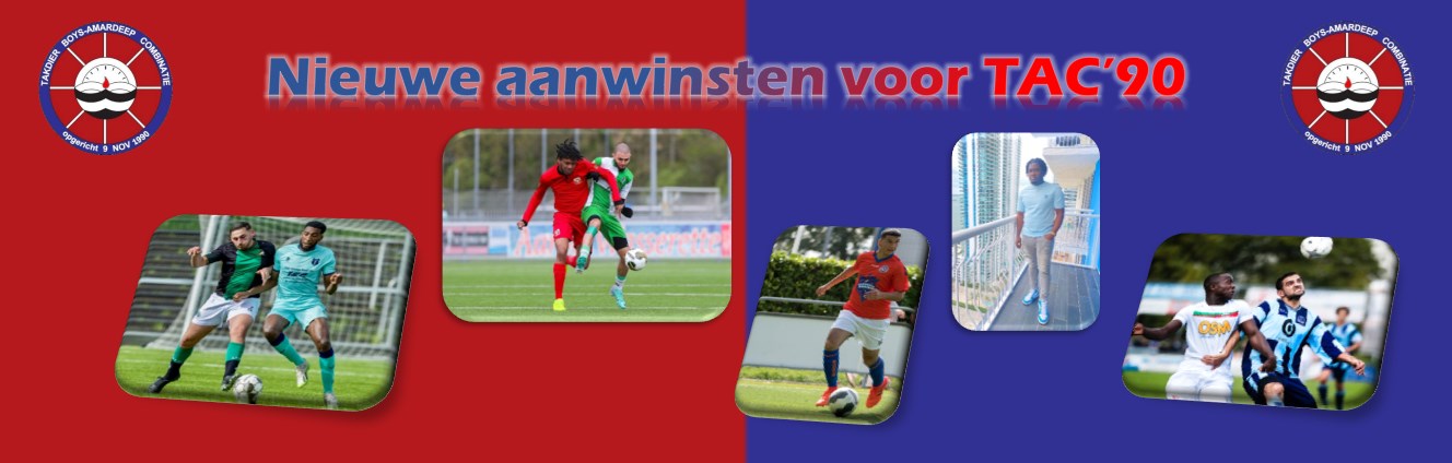 Nieuwe aanwinsten voor TAC'90 - TAC '90