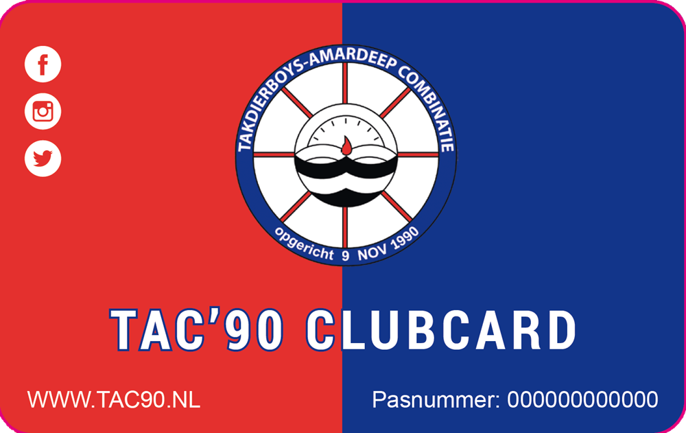 TAC '90 Clubcard - TAC '90