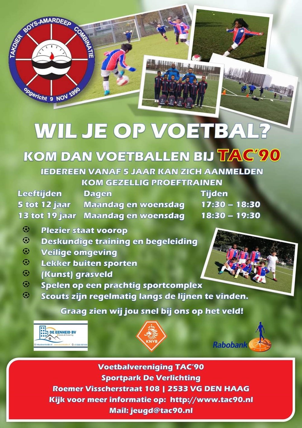Wil je op voetbal? - TAC '90