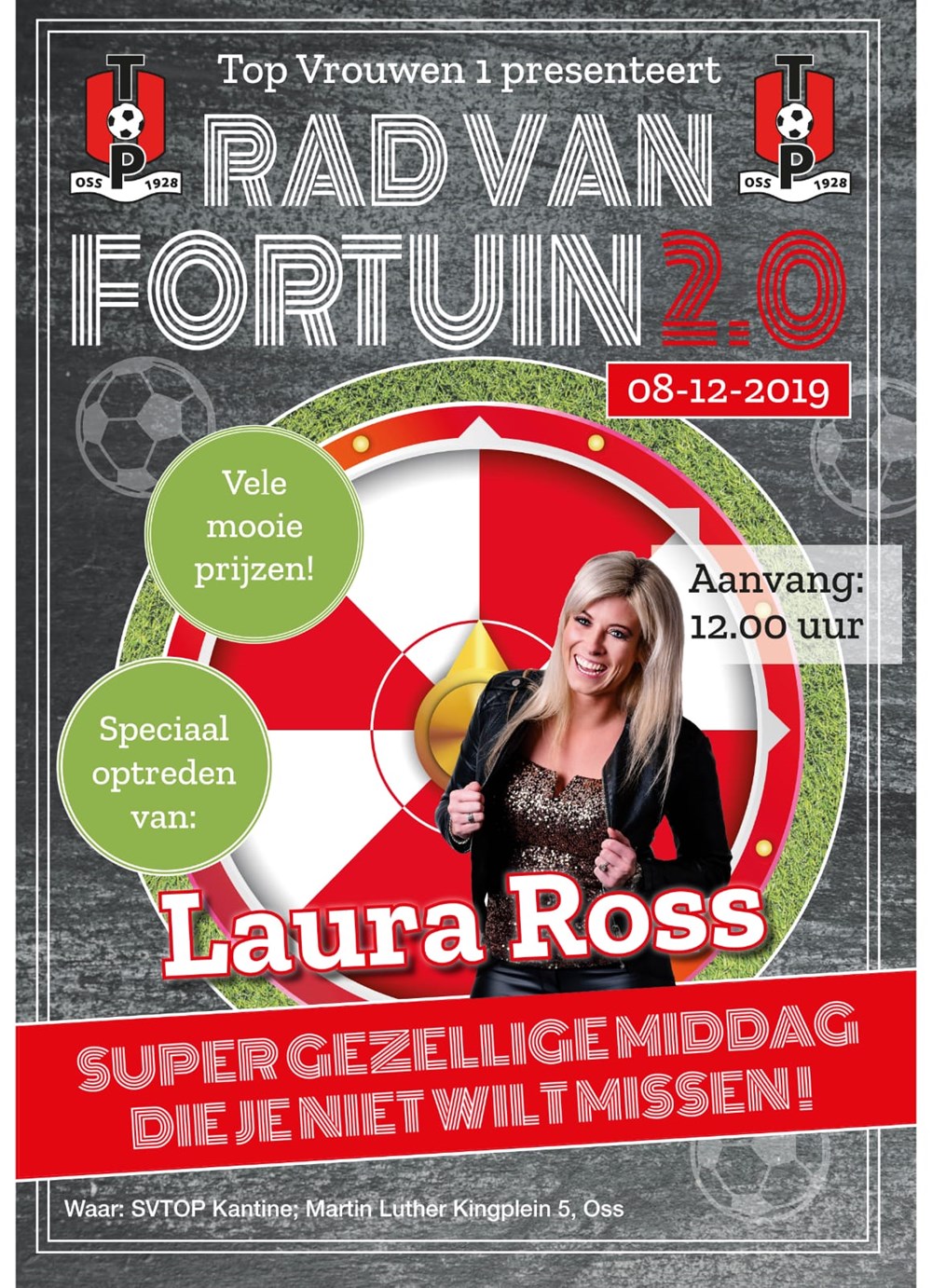 Rad van Fortuin met TOP Vrouwen 1 en Laura Ross! - svTOP
