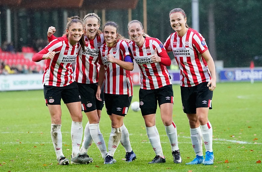 Kom Dana aanmoedigen tijdens een primeur voor PSV Vrouwen - UNA