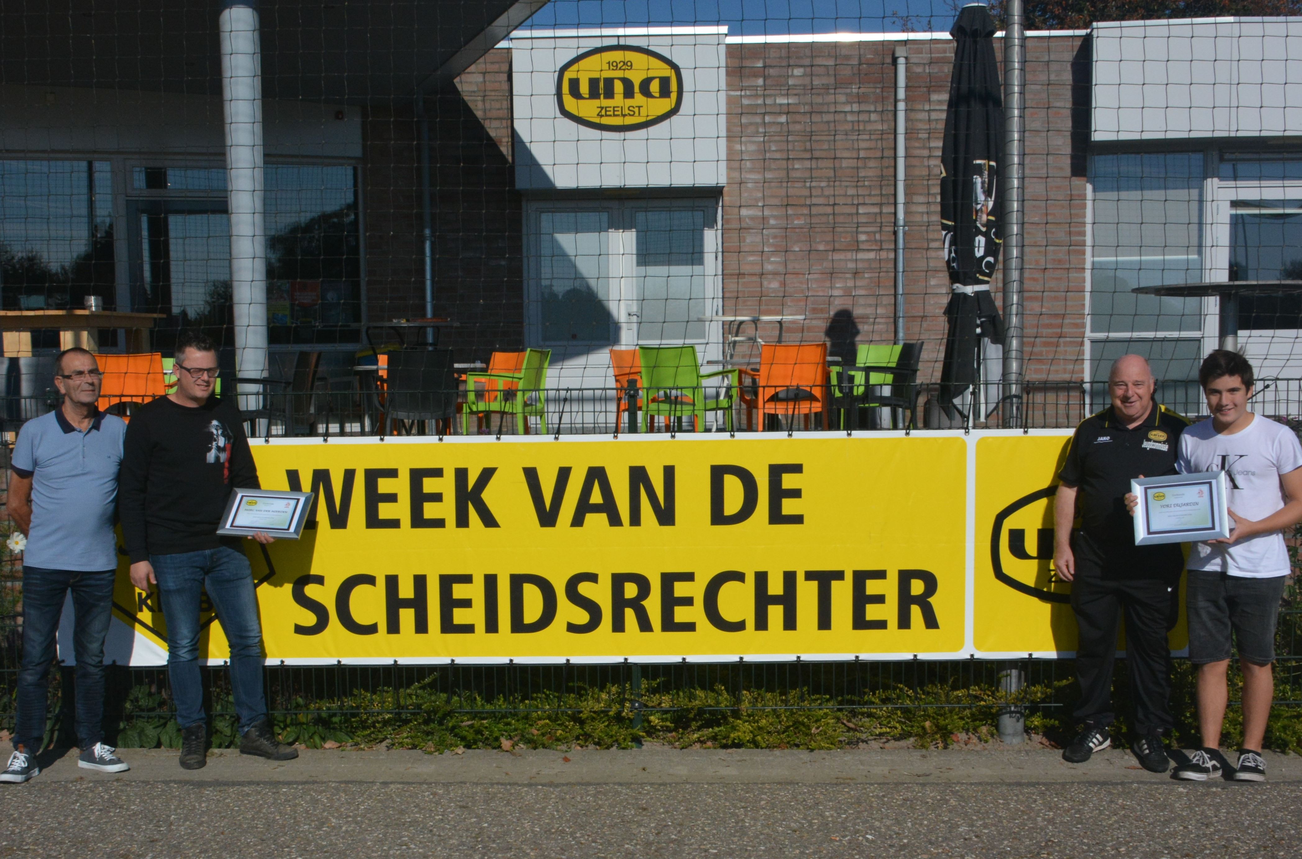 Week van de Scheidsrechter 2018: Yori Dujardin en Mark van der Mierden ...