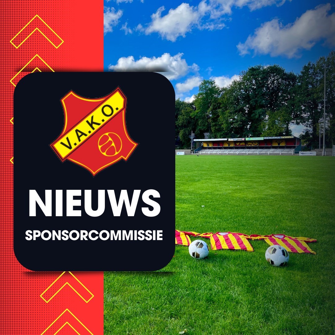 AMD Montage nieuwe co-sponsor - VAKO voetbal te Vries: Welkom