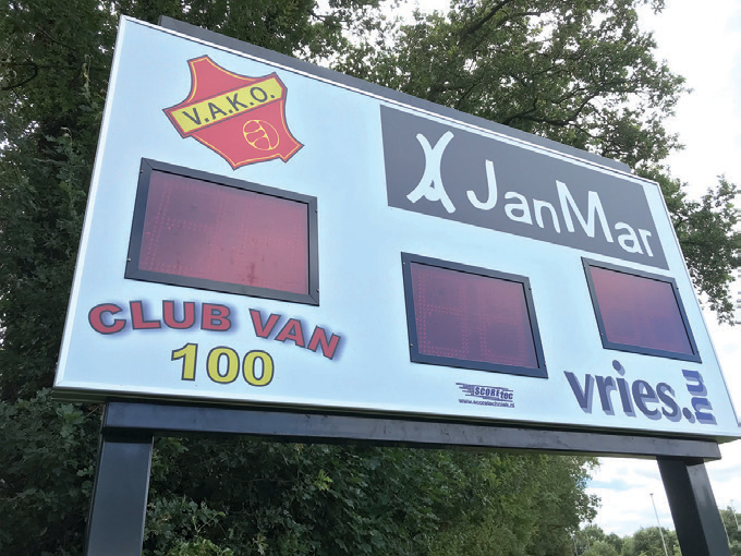 Club van 100 - VAKO voetbal te Vries: Welkom