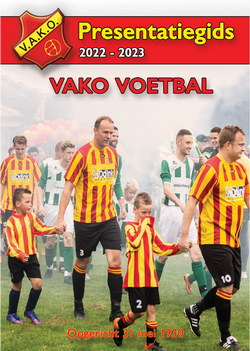 Presentatiegidsen - VAKO voetbal te Vries: Welkom