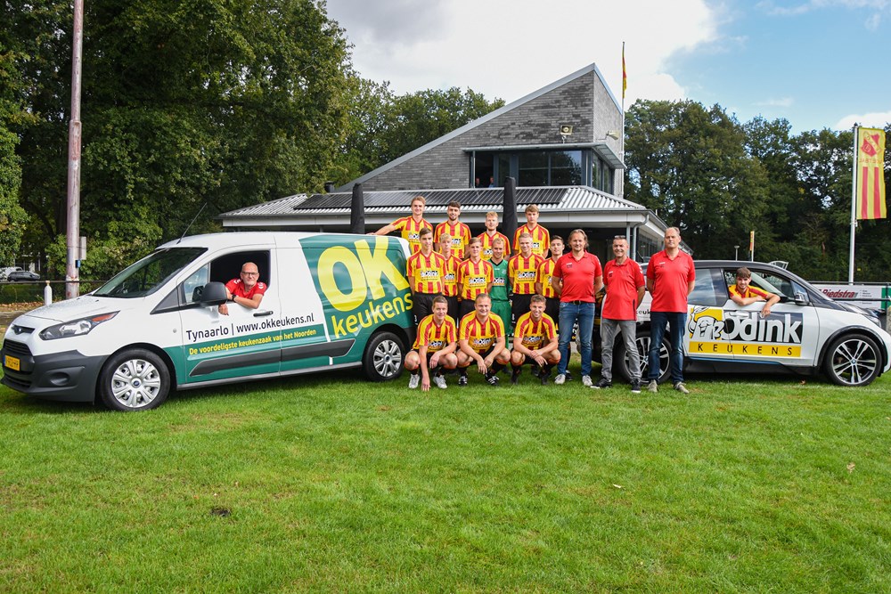 VAKO en Odink Keukens verlengen hoofdsponsorschap - VAKO voetbal te Vries: Welkom