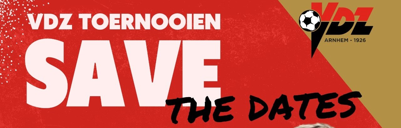Save The Dates voor VDZ jeugdtoernooien in 2025 - VDZ