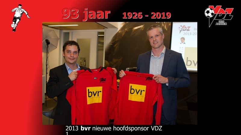 VDZ neemt afscheid van hoofdsponsor BVR - VDZ