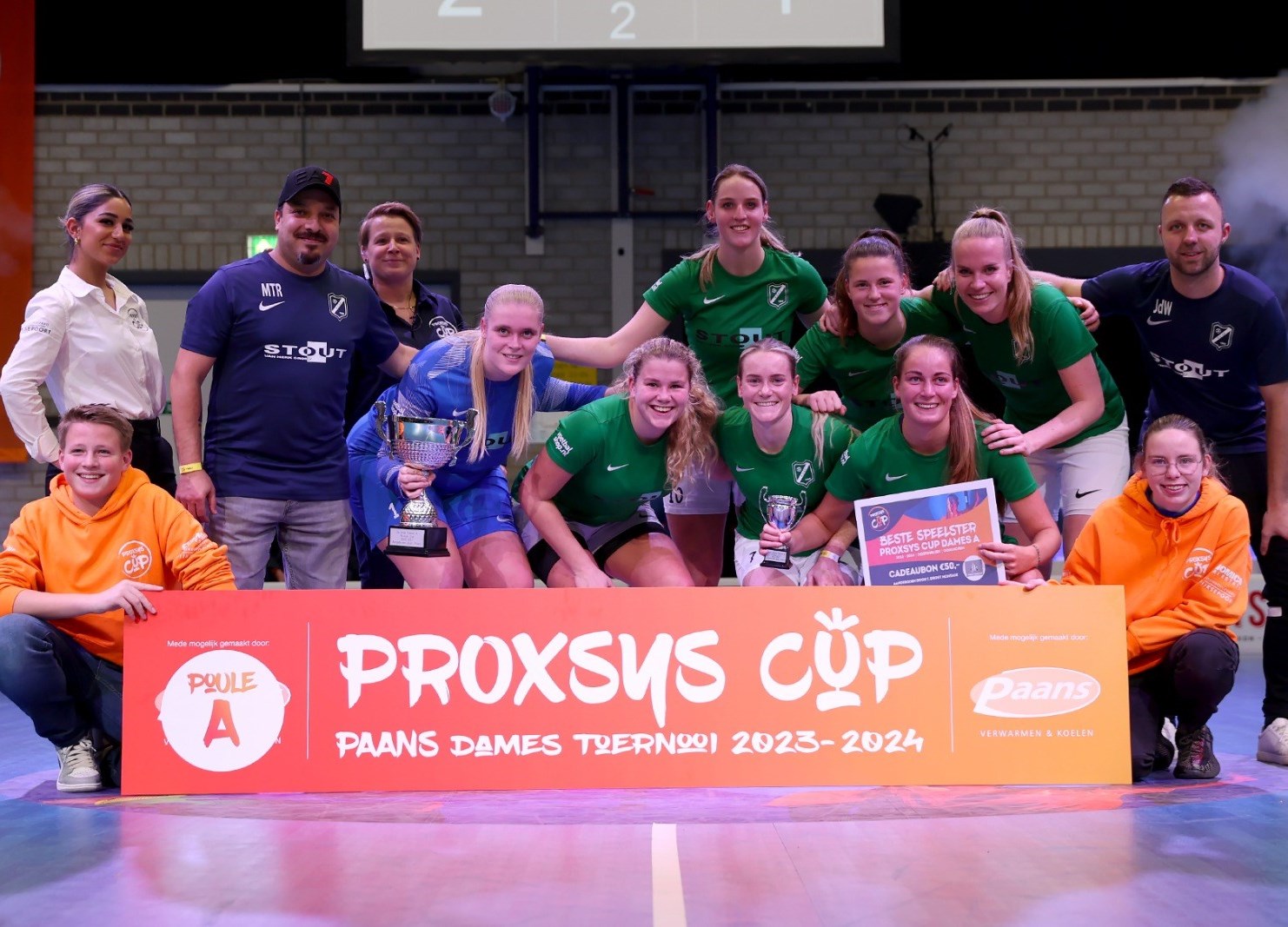 Eline Dekker beste speelster Proxsys Cup, Evy Vlot topscorer - VVAC