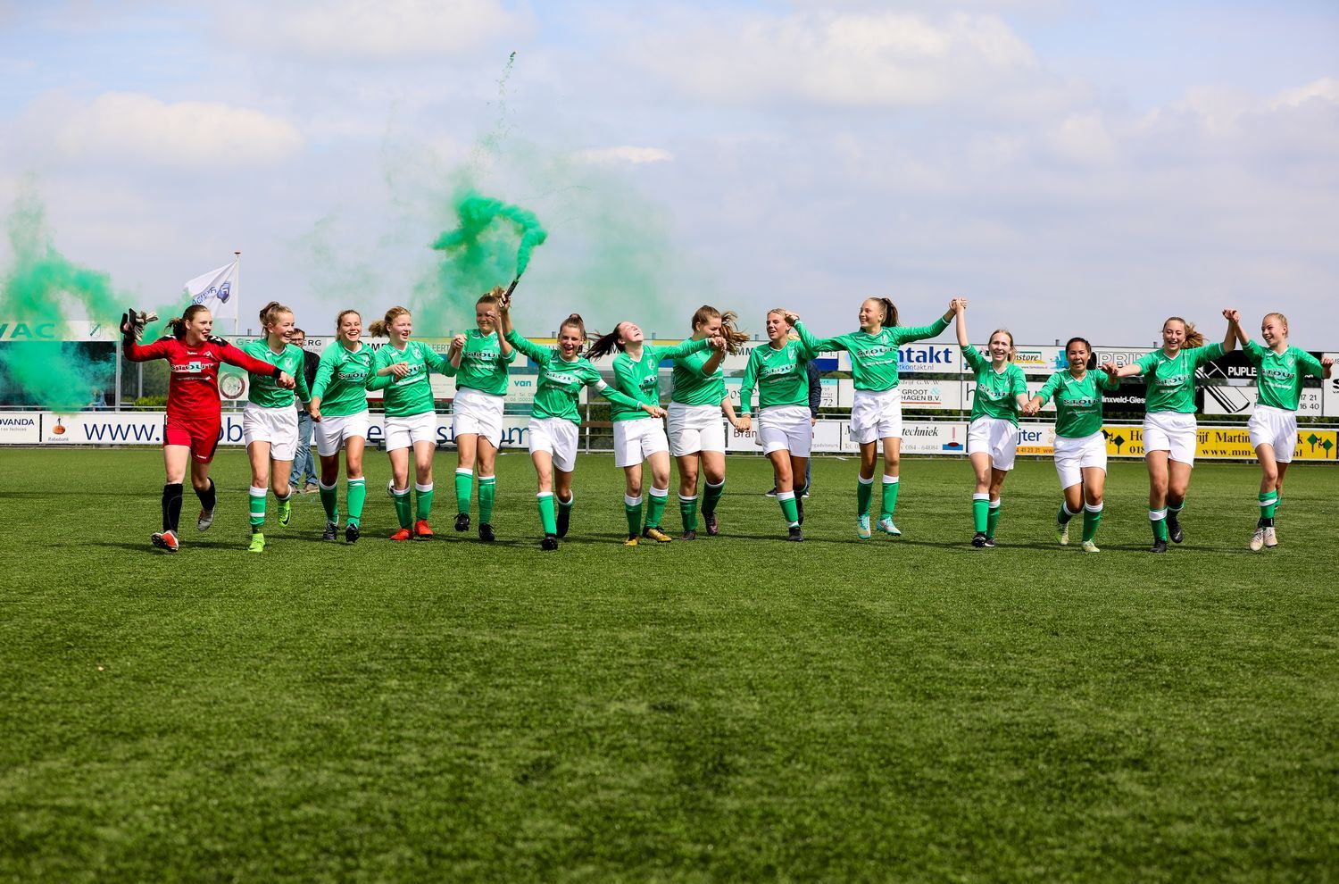 VVAC MO15-1 kampioen in 2e klasse - VVAC