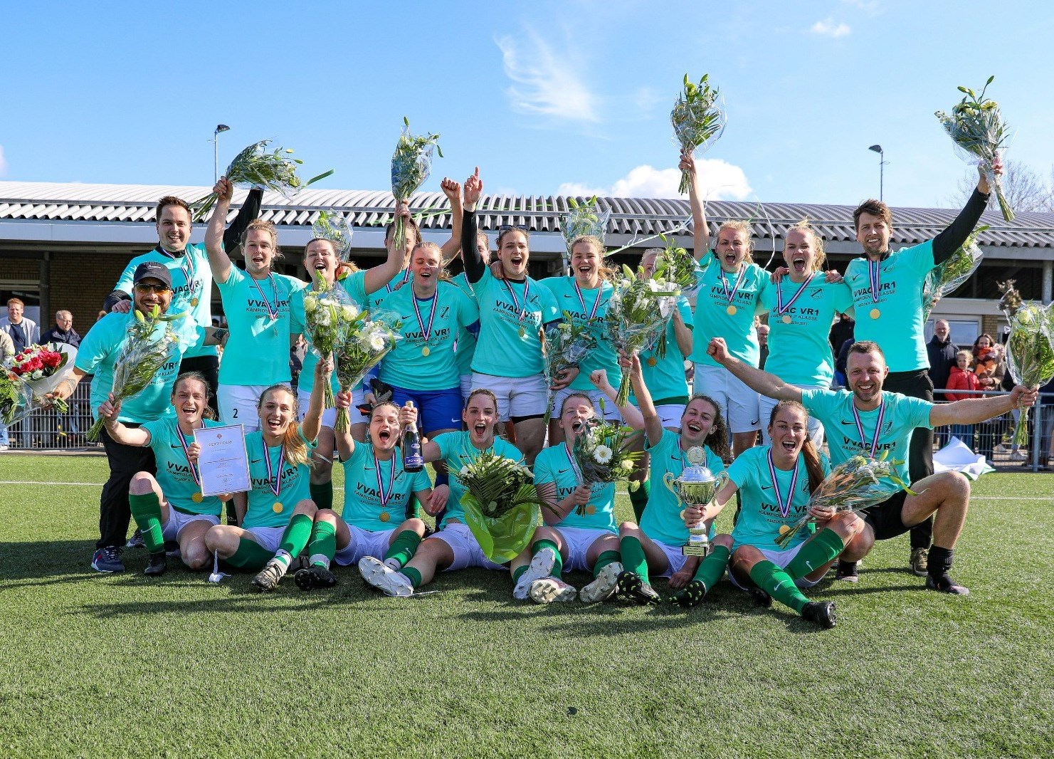 Dik verdiend kampioenschap voor VVAC VR1 - VVAC