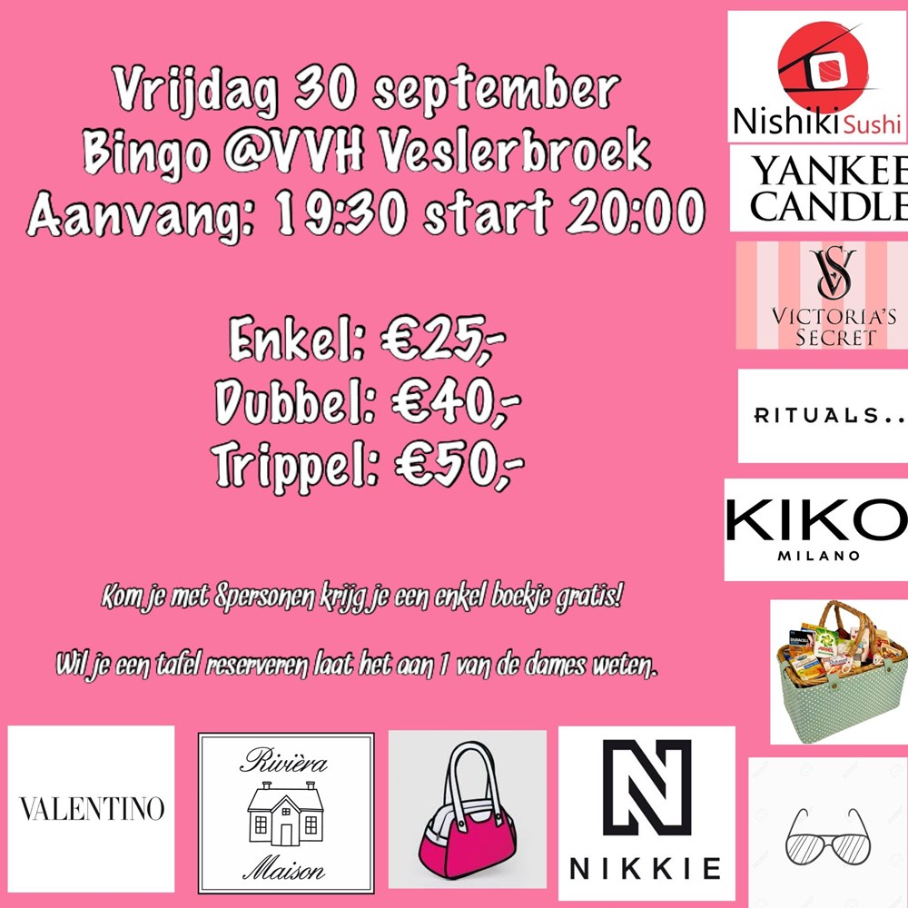 Agenda - VVH Velserbroek