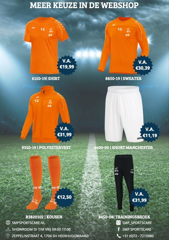 Nieuwe artikelen in de webshop - vvs46.nl