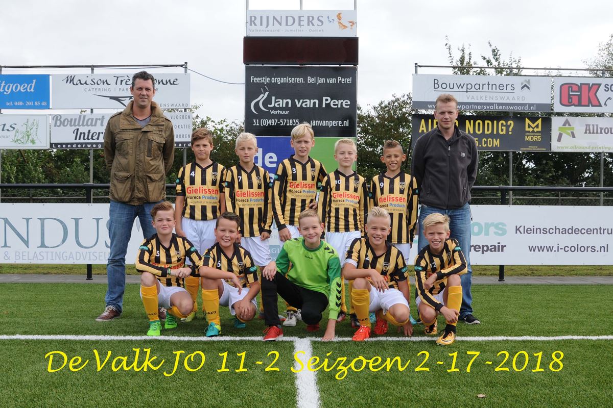 Team-informatie - https://www.vvdevalk.nl/