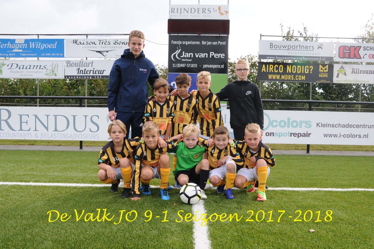 Team-informatie - https://www.vvdevalk.nl/