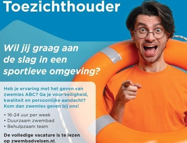 Toezichthouder zwembad de Heerenduinen