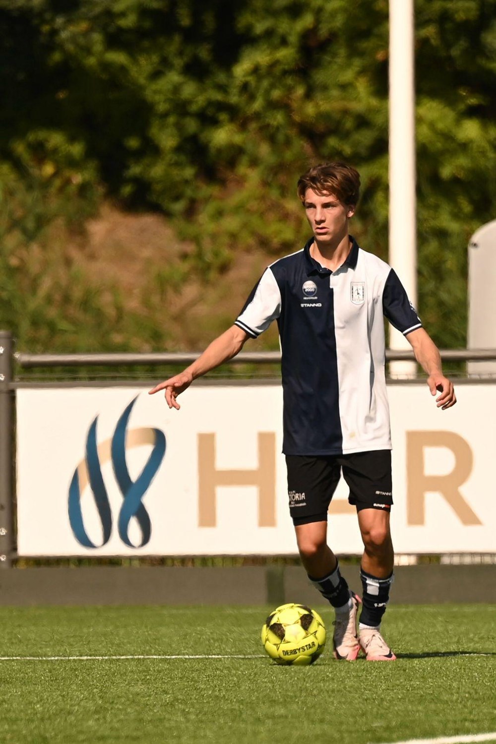 Debuut Sietse van Velden - HC & FC Victoria