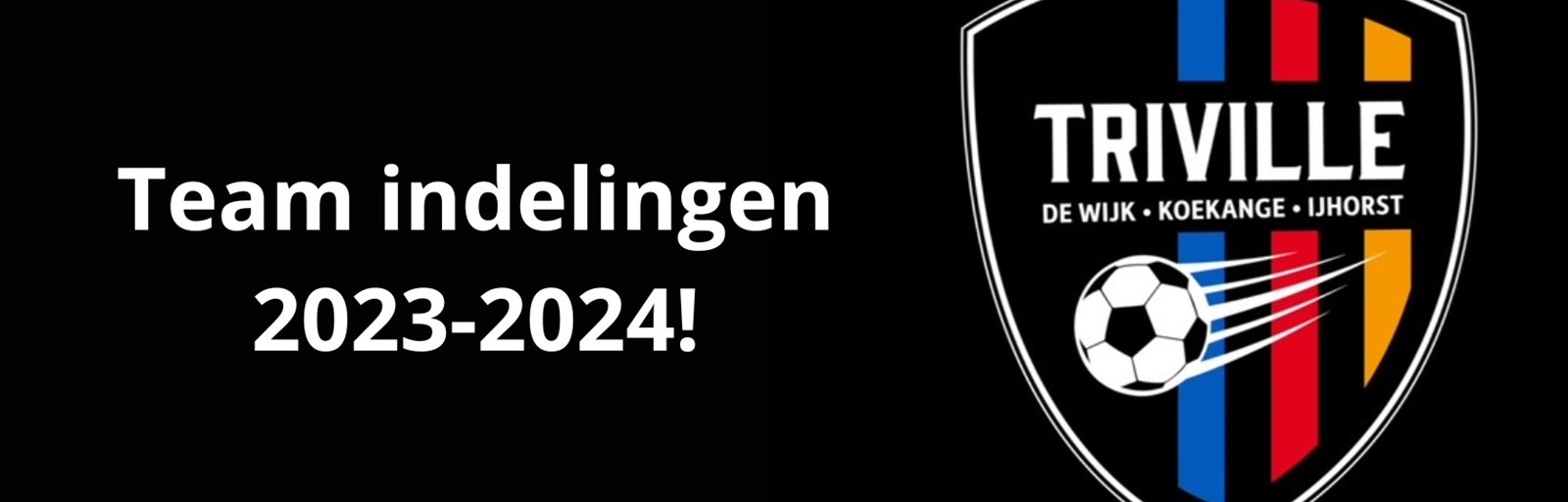 Definitieve indelingen teams SJO Triville 2023-2024 - Vitesse'63