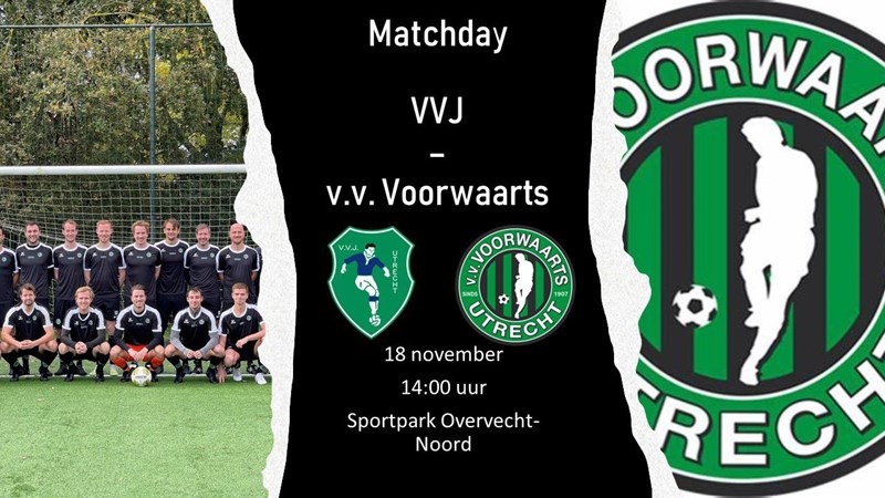 Voorwaarts 1 speelde een goede wedstrijd en behaalde tegen VVJ 1 een ...