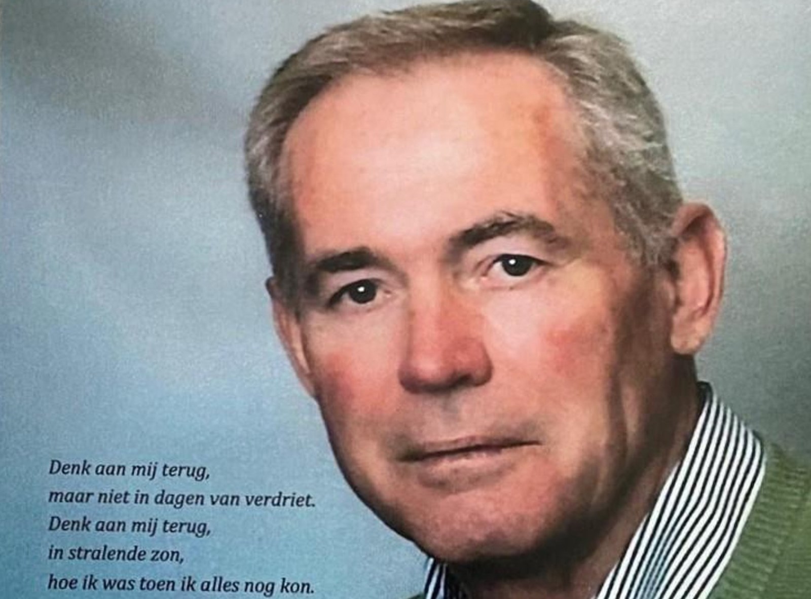 Bart van Overbeek overleden - C.V.V. Vriendenschaar