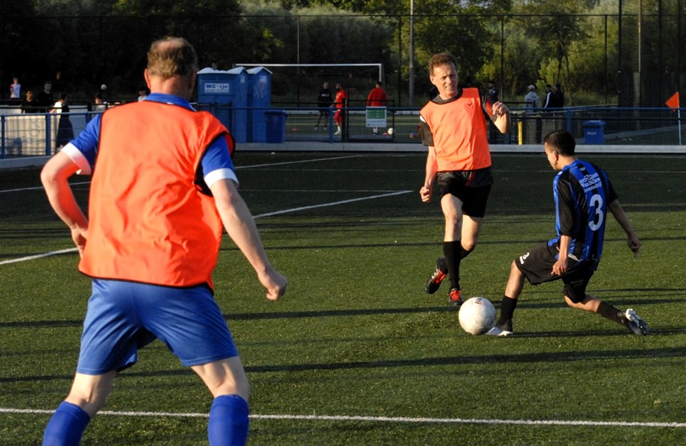 6-6 gelijkspel voor G-team tegen veteranen - C.V.V. Vriendenschaar