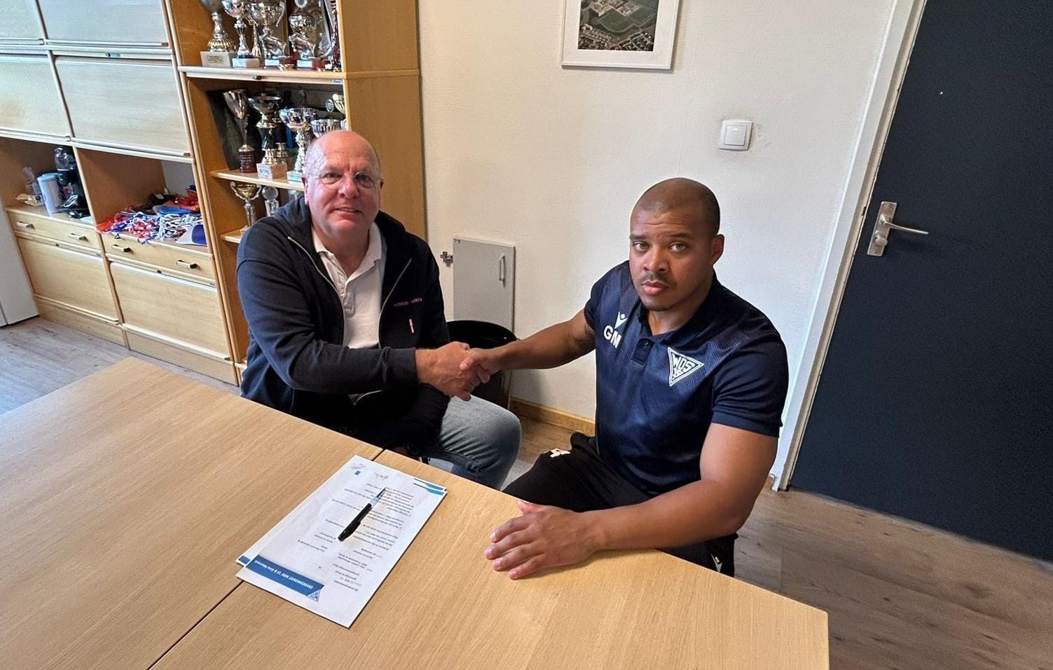 Gino Macnack ook het seizoen 2025-2026 trainer/coach van heren 1 - WDS'19