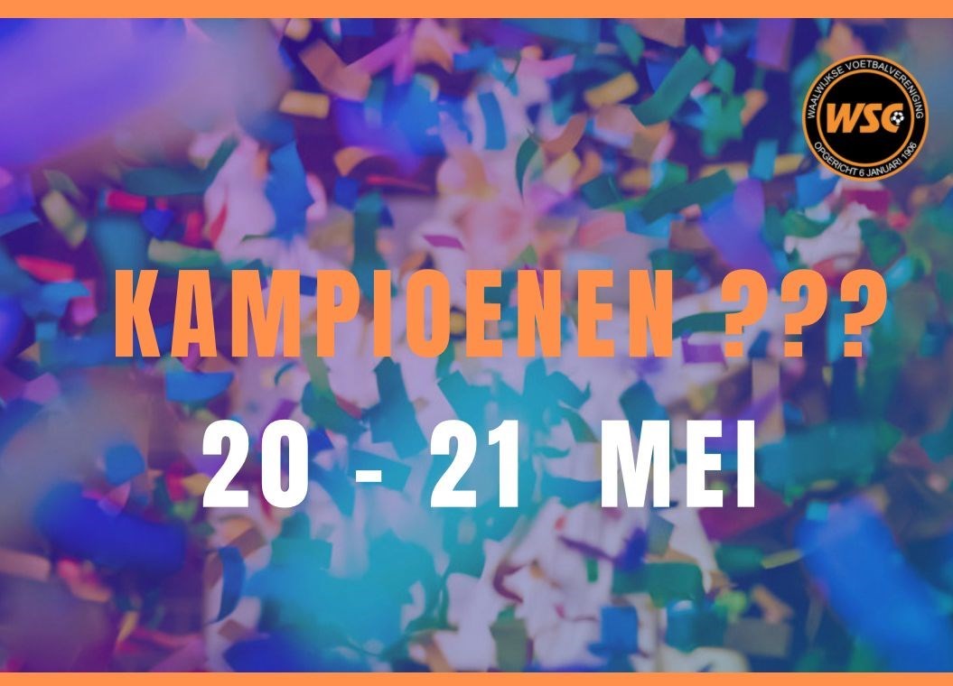 Kampioenen??? - Welkom bij WSC