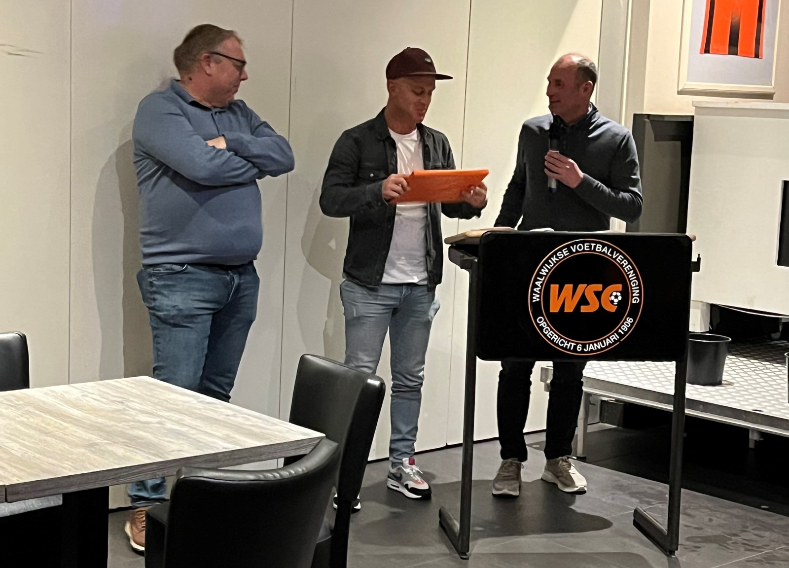 Koen van Bladel vrijwilliger van het jaar! - Welkom bij WSC