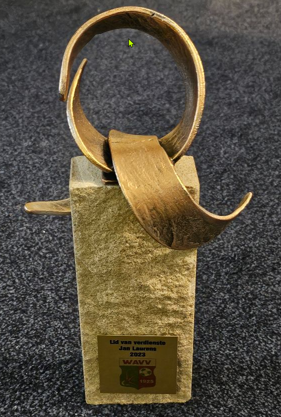 Jan Laurens gehuldigd als Lid van verdienste - Wavv