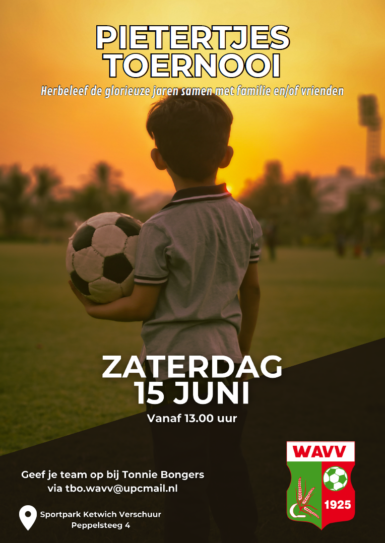 Pietertjes Toernooi 2024 - Wavv
