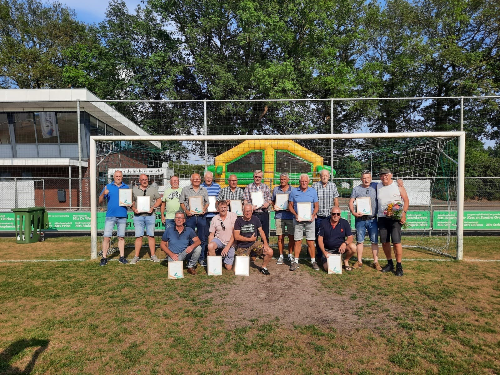 Jubilarissen: 50 jaar of langer lid van V.V. Wijster - V. V. Wijster