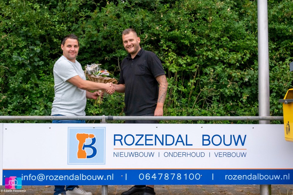 Rozendal Bouw nieuwe bordsponsor SV Wissel - Mooiste club