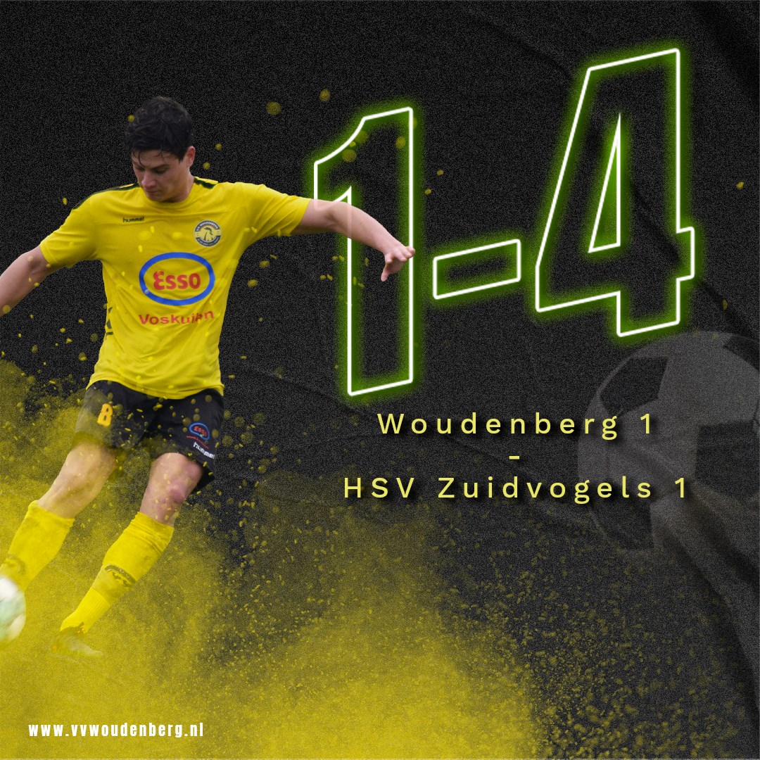 Woudenberg verliest ook van Zuidvogels - v.v. Woudenberg