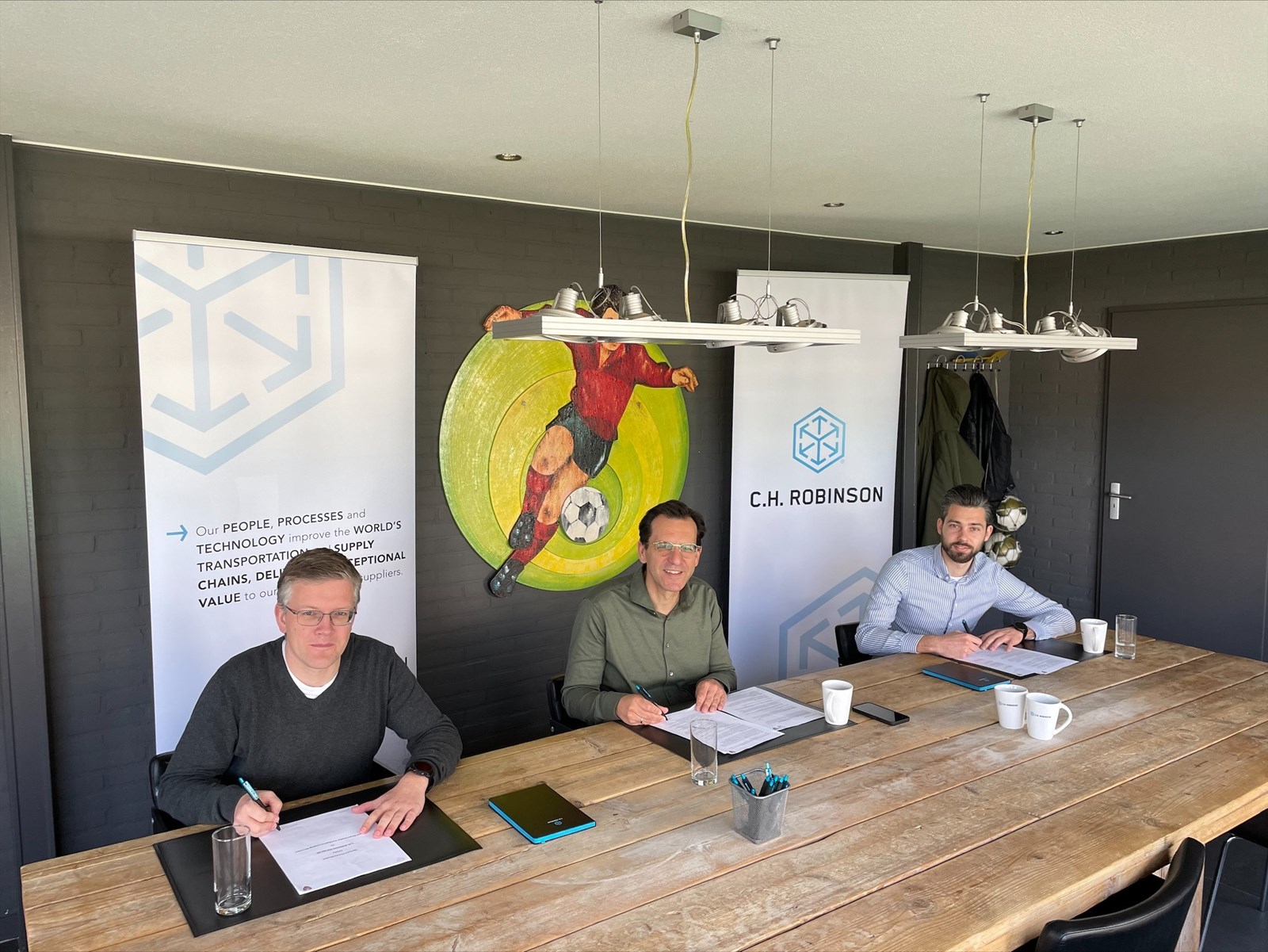 C.H. Robinson komende twee jaar hoofdsponsor van Z.B.V.H. - ZBVH