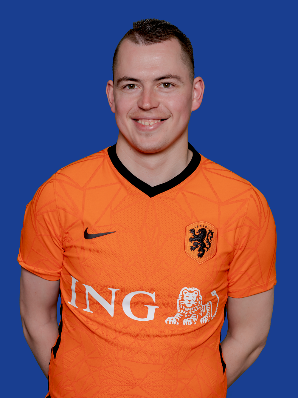 Tom van Reusel met Oranje CP op WK in Spanje - v.v. ZIGO
