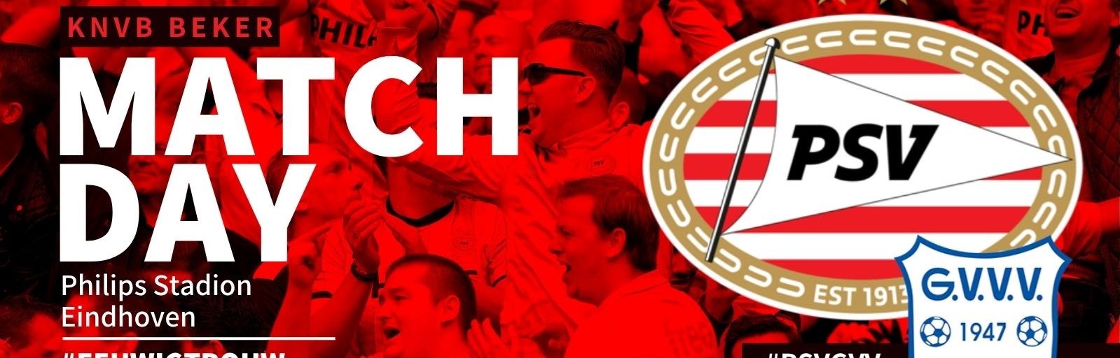 Met korting (zelf!) naar PSV - G.V.V.V. (Eurojackpot KNVB-beker) op 16 ...