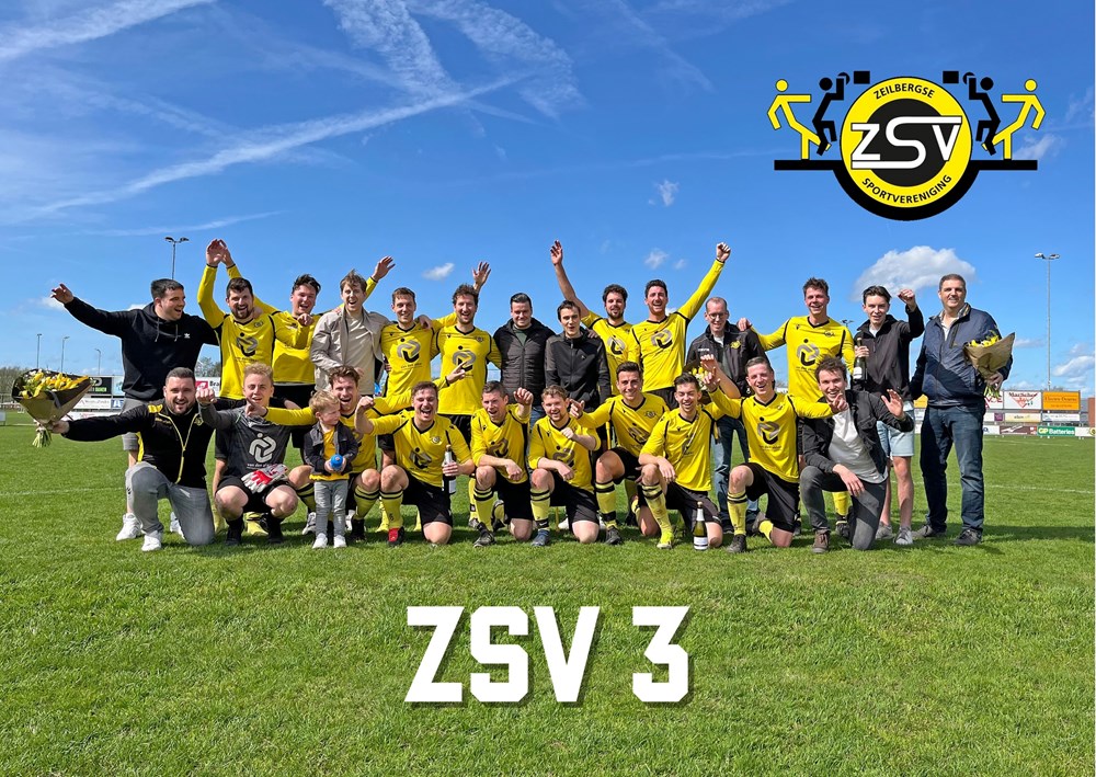 ZSV 3 al en weer kampioen! - ZSV