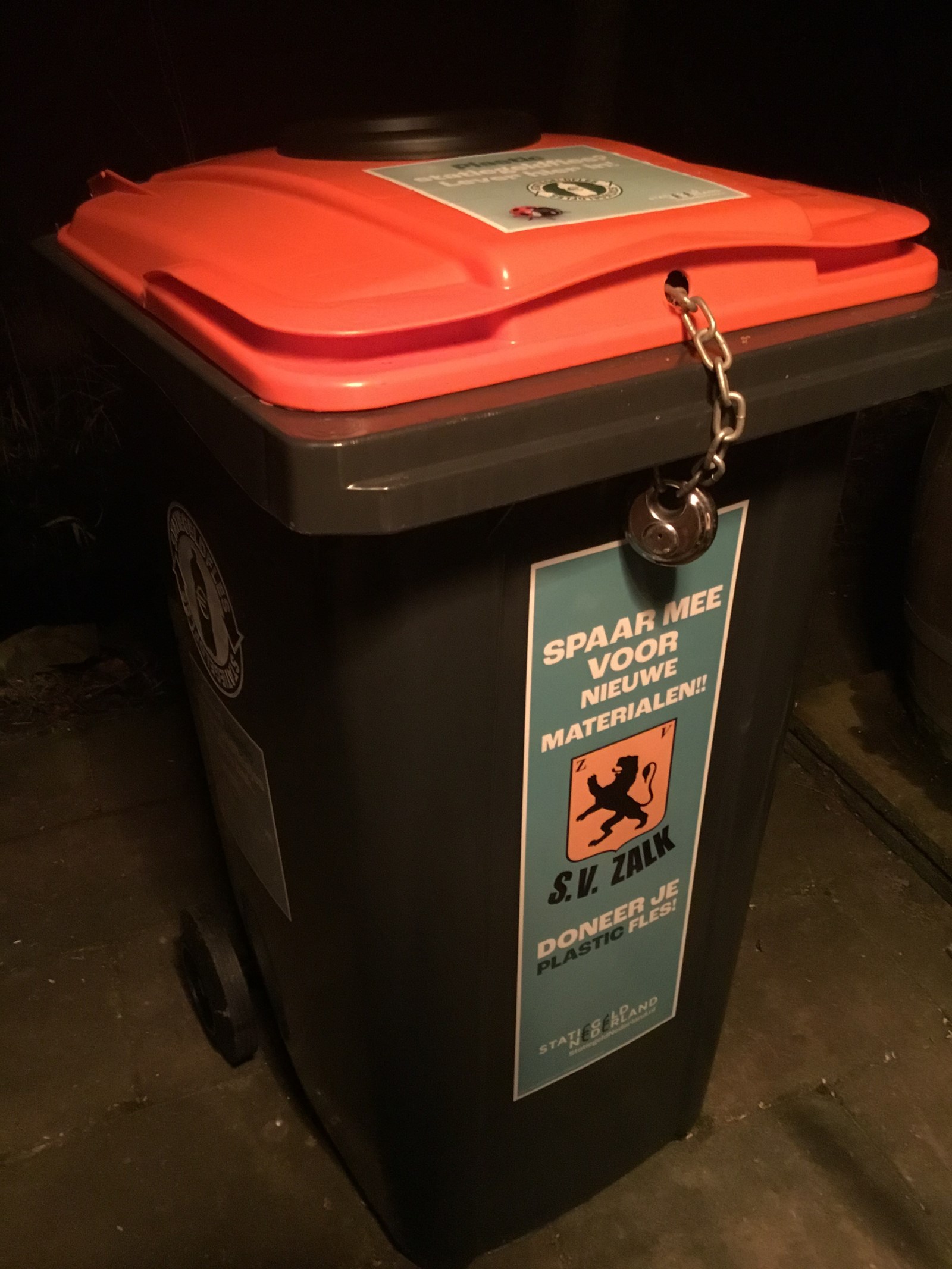 Containers statiegeld - Sportvereniging Zalk