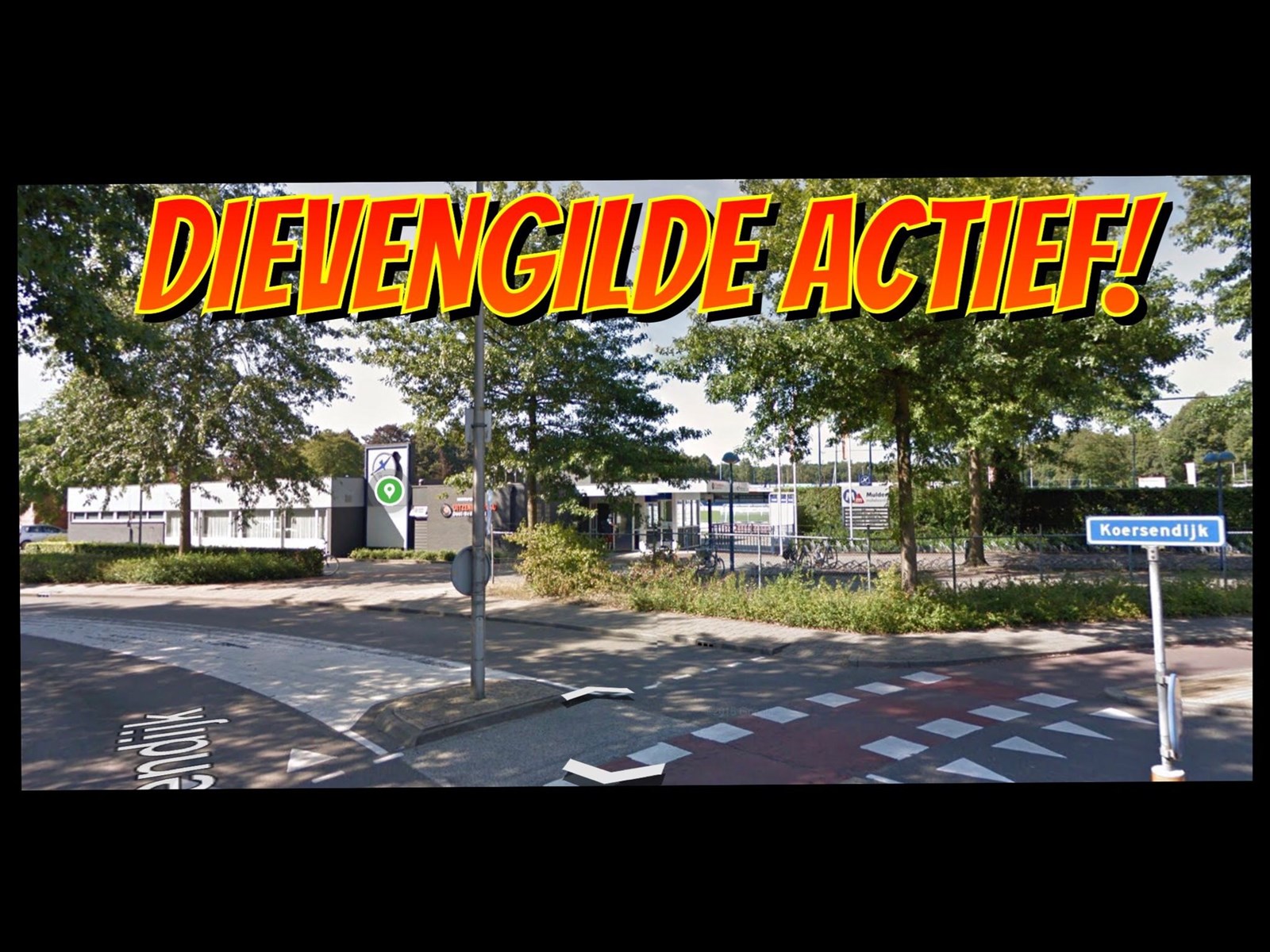 Diefstal fiets bij RKSV De Zweef - RKSV De Zweef