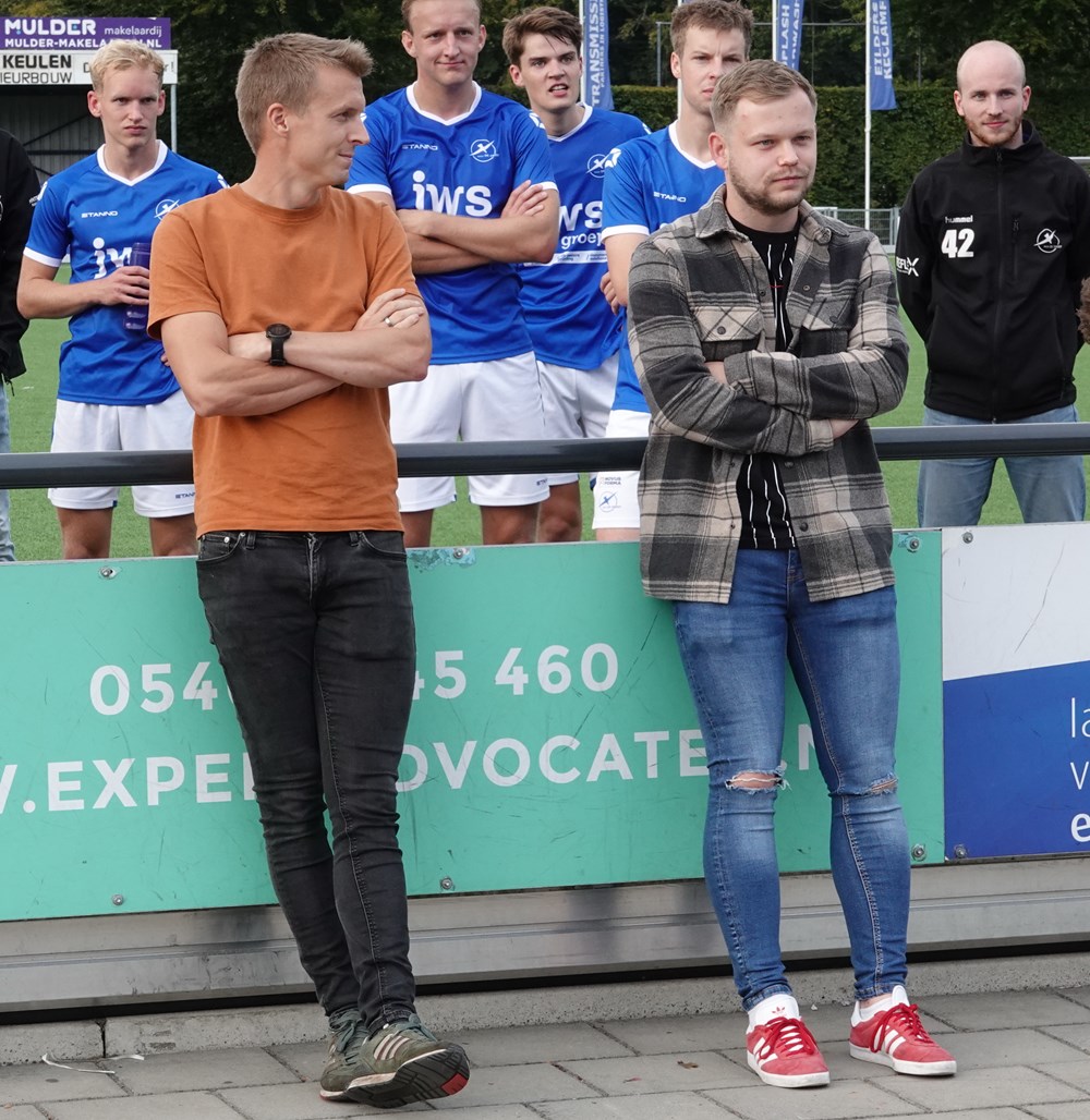 Eerste punt Mannen 1 en officieel afscheid van Tom Hegeman en Evander ...