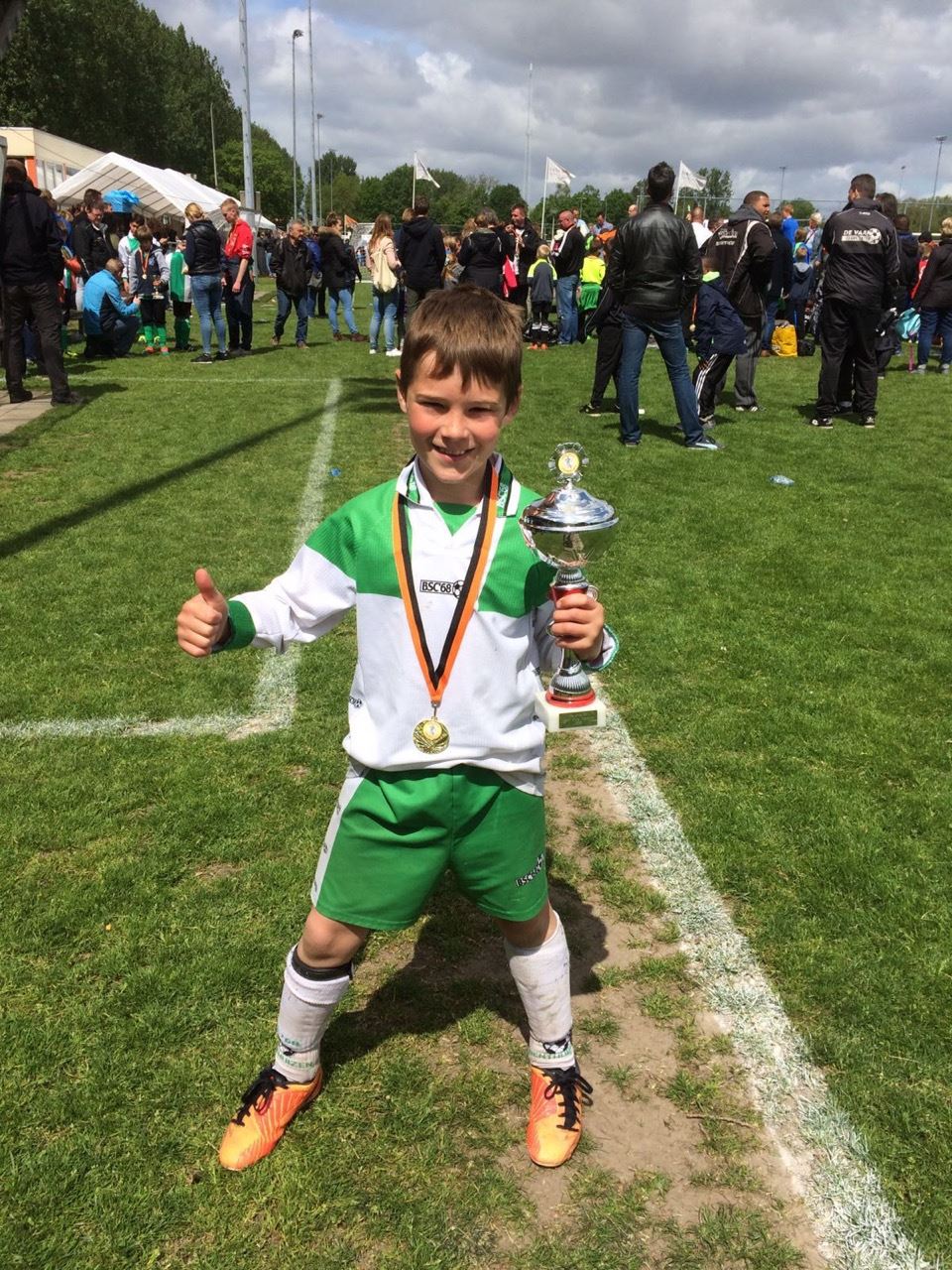 Lars Venema pupil van de week bij BSC'68 tegen WDS - bsc68