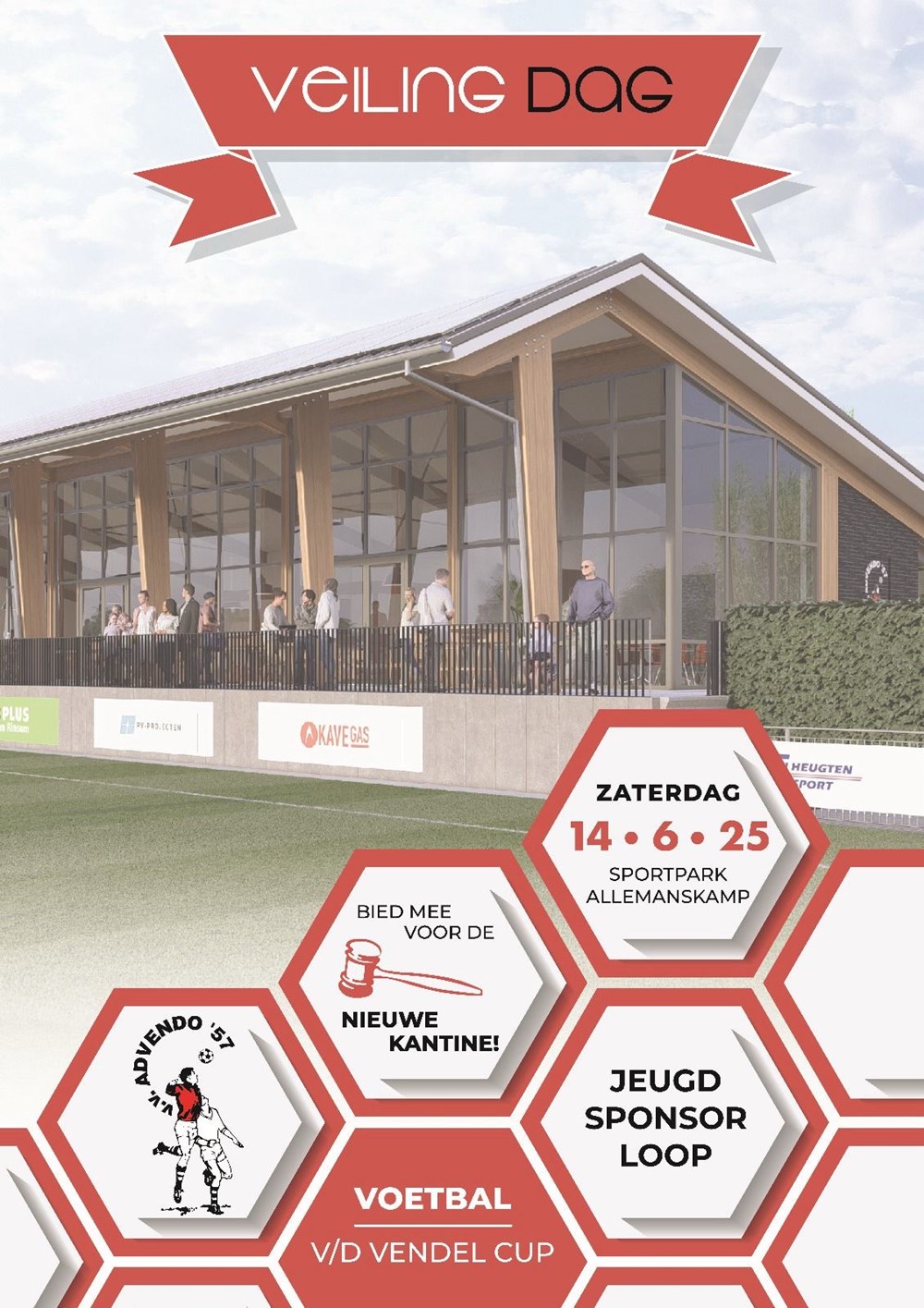 Veiling - v.v. Advendo '57